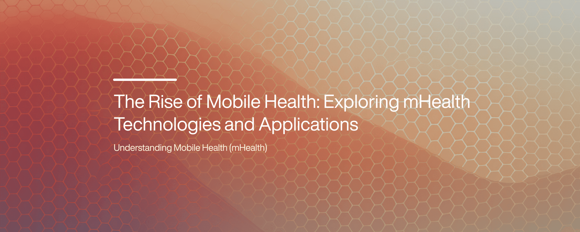 The Rise of Mobile Health: Exploring mHealth Technologies and Applications